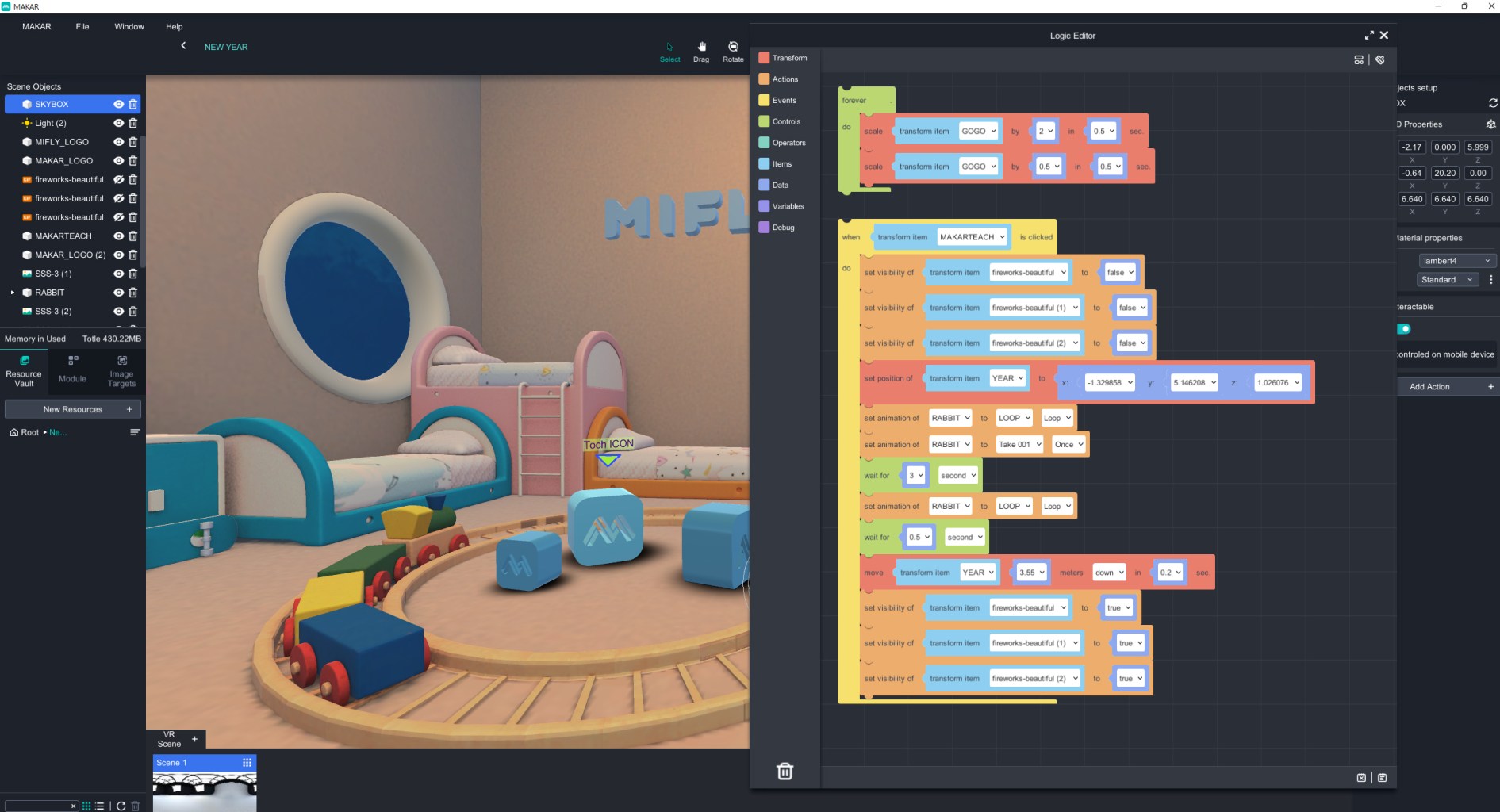 MAKAR Design 2023 HAPPY NEW YEAR - MAKAR 3D Tutorial