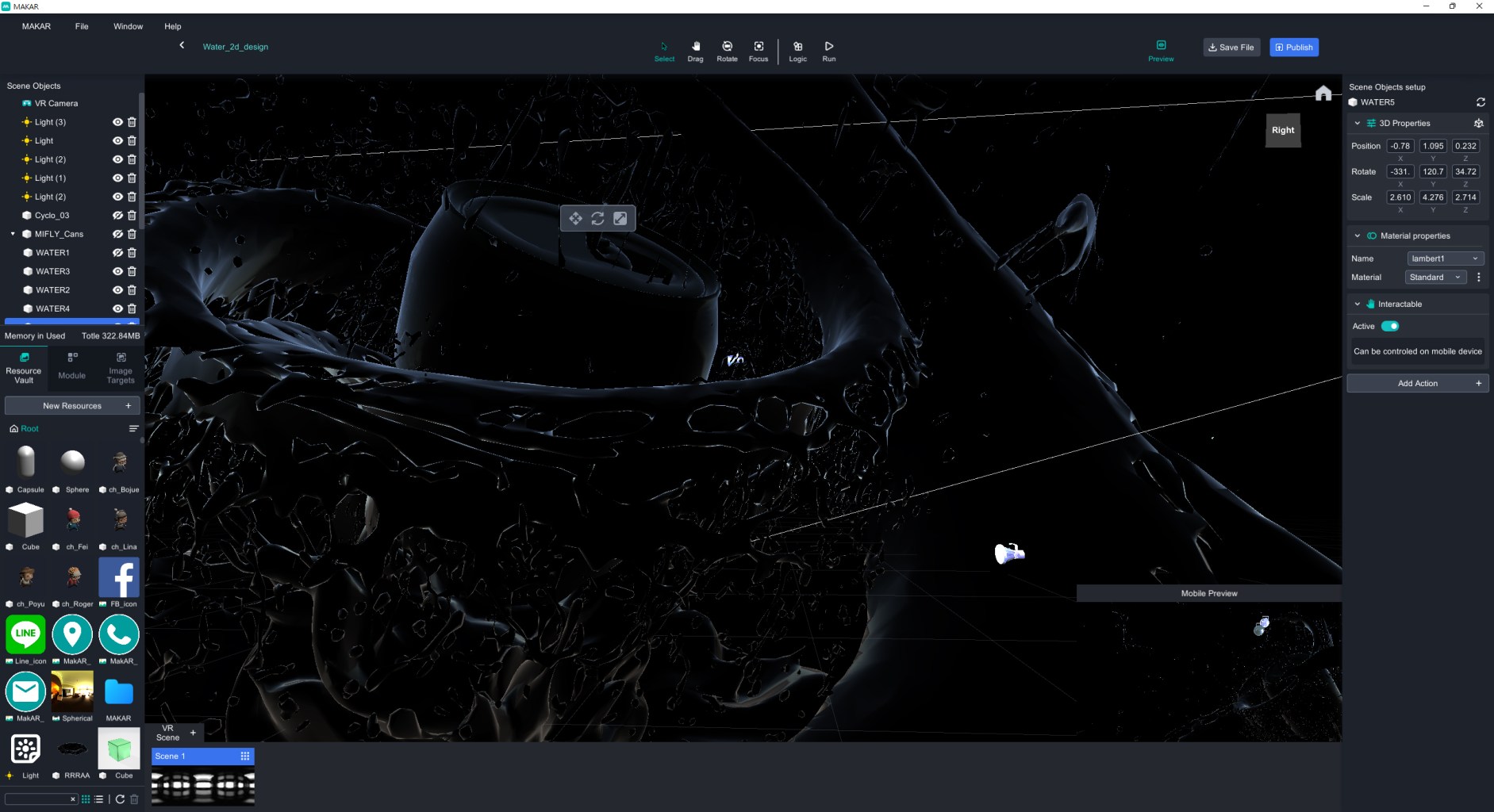 MAKAR XR Platform 2D Graphics Design - MAKAR 3D Tutorial